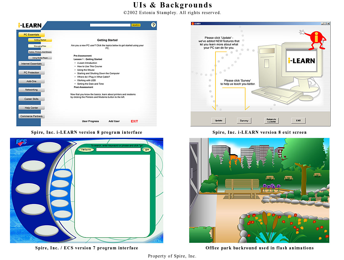 ens portfolio samples